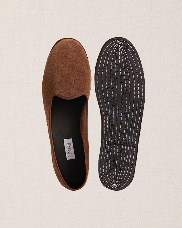Men's handmade suede Furlane shoes | Velasca