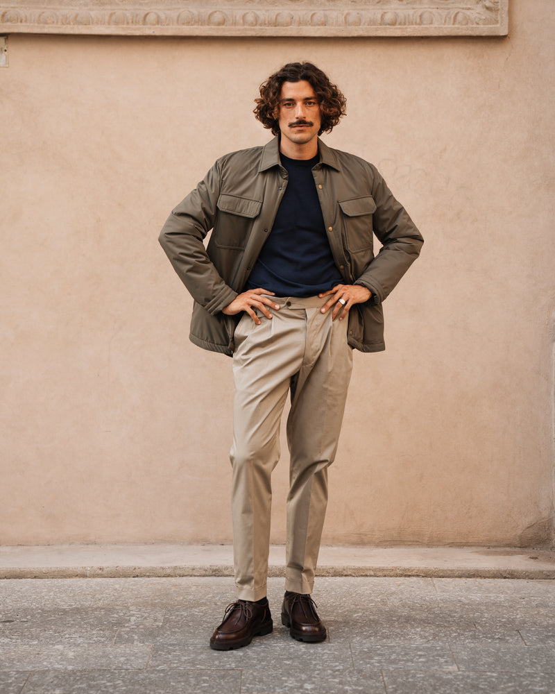 Artisanal brown leather lace-up shoes, Made in Italy | Velasca